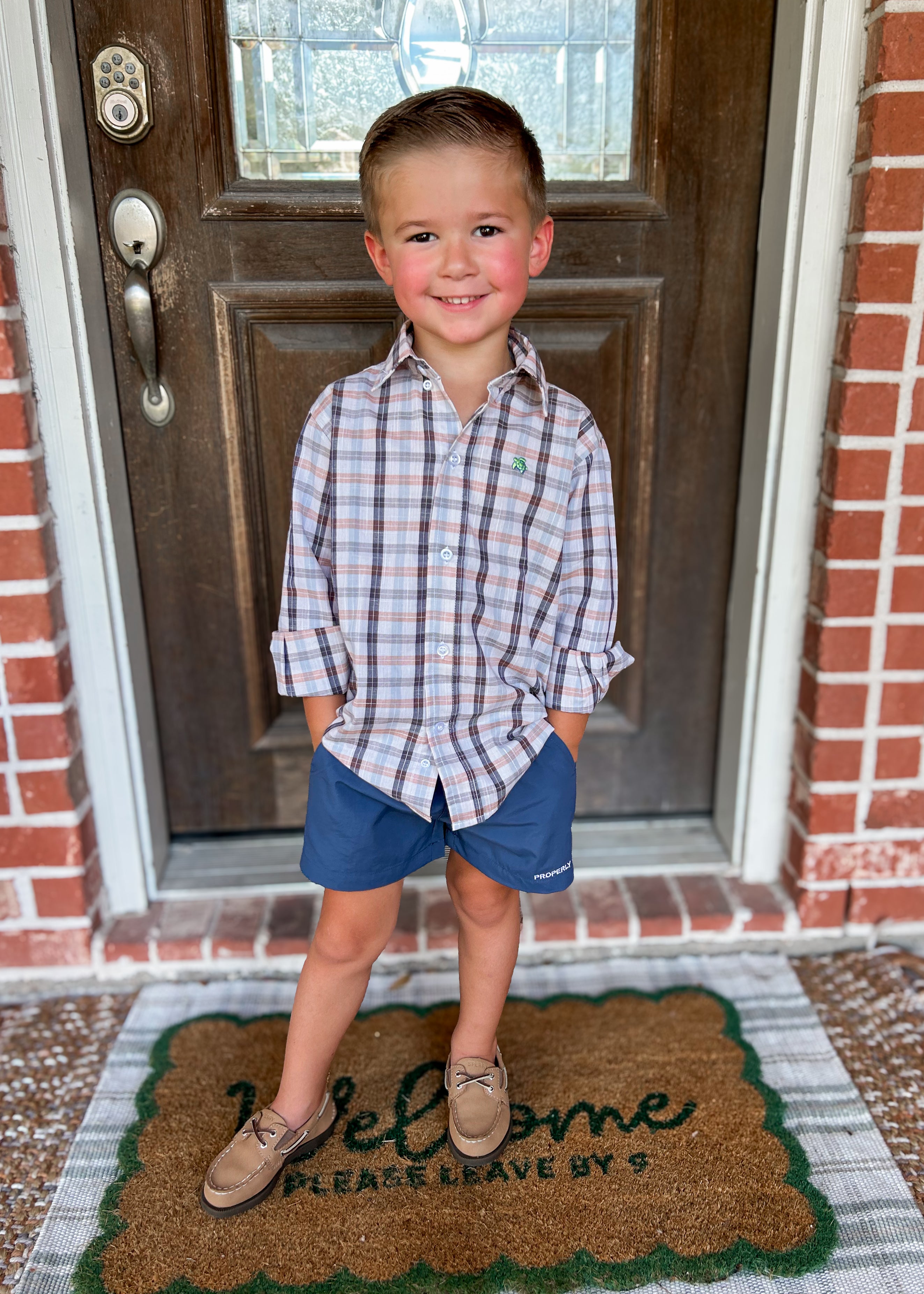 J Bailey Charleston Button Down – Bayou Baby Children's Boutique